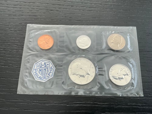 1964 US Mint Silver Proof Set Philadelphia Three 90% Silver Coins .99 ...