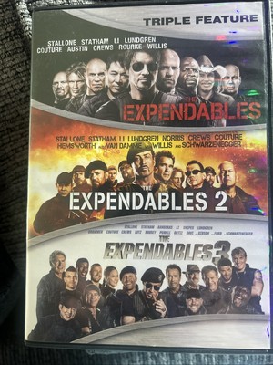 The Expendables / the Expendables 2 / the Expendables 3 (DVD) Like New ...