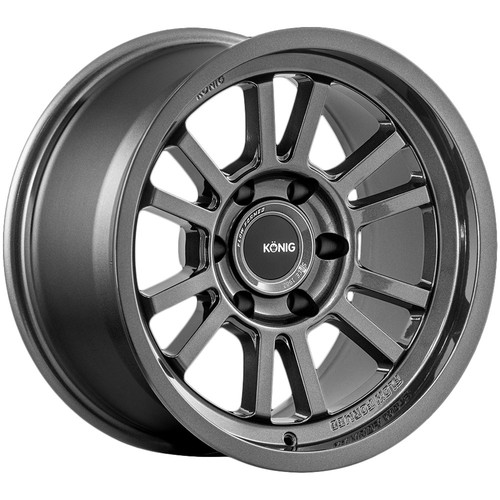 Konig HT1 18x9 6x5.5" +0mm Gunmetal Wheel Rim 18" Inch | eBay