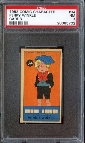 1953 COMIC CHARACTER #34 PERRY WINKLE PSA 7 *DS12791 | eBay