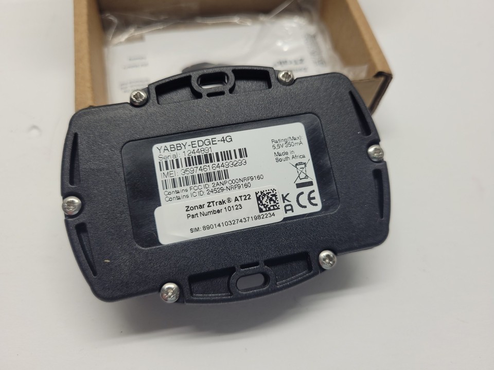 YABBY-EDGE-4G Zonar ZTrak AT22 / 10123 Asset Tracking Device | eBay