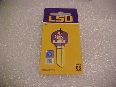 "CLEARANCE" NCAAFB LSU TIGERS KW/1 Brand new Blank Uncut KEY | eBay