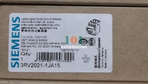 1PCS New FOR 3RV2021-1JA15 Circuit Breaker 7-10A #W5 | eBay.de