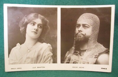 Estate Sale ~ Vintage Real Photo Postcard - UK Actors Lily Brayton ...