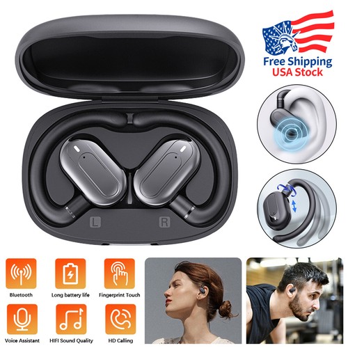 OWS YJ22 Bluetooth 5.4 Open Headset Sports Wireless Earphones Outdoor ...