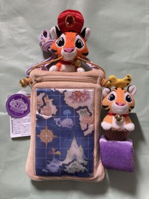 Tokyo Disney Sea 21st Anniv Chandu Sindbad Tiger Plush Shoulder Bag ...