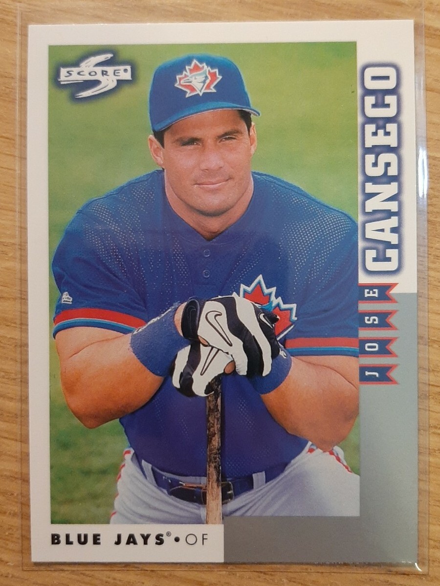 1998 SCORE ROOKIE TRADED JOSE CANSECO #118 TORONTO BLUE JAYS | eBay