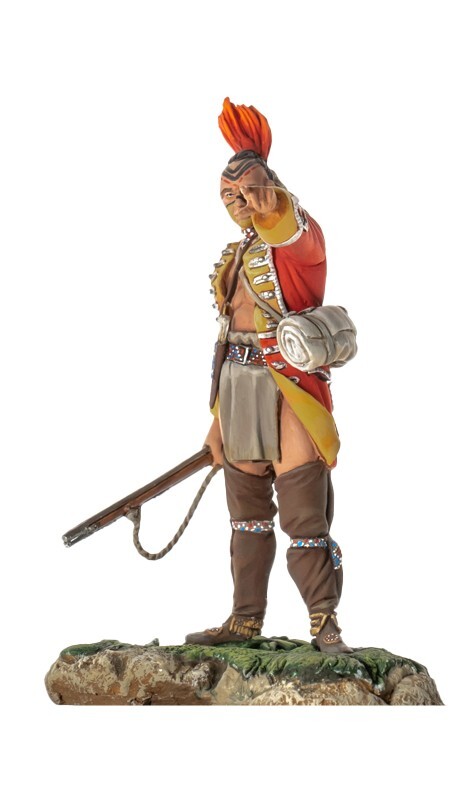 Mohawk Warrior Native American 54mm Painted Tin Toy Soldier Pre-Sale ...