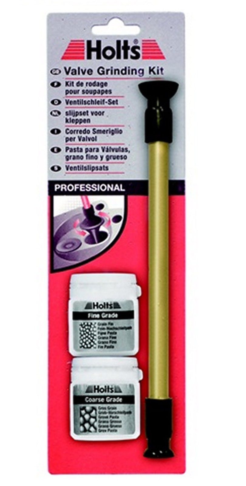 HOLTS Professional Valve Grinding Kit with Fine & Coarse Grade ...