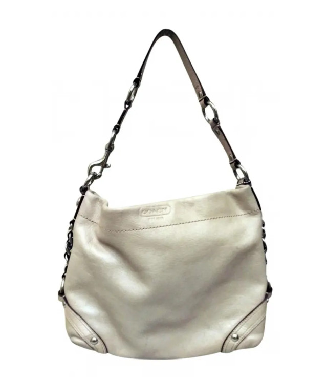 Coach F15251 Carly Legacy Gold leather Shoulder Bag w… - Gem