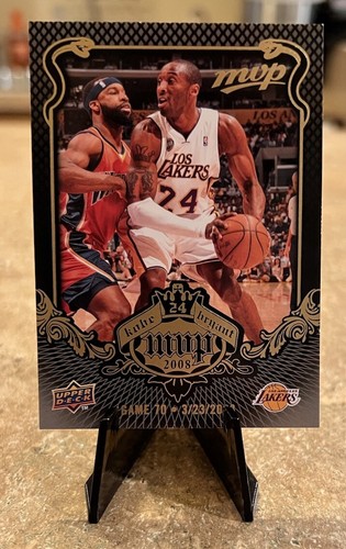 2008-09 Upper Deck MVP Kobe Bryant MVP Black Border Kobe Bryant #KB-70 ...