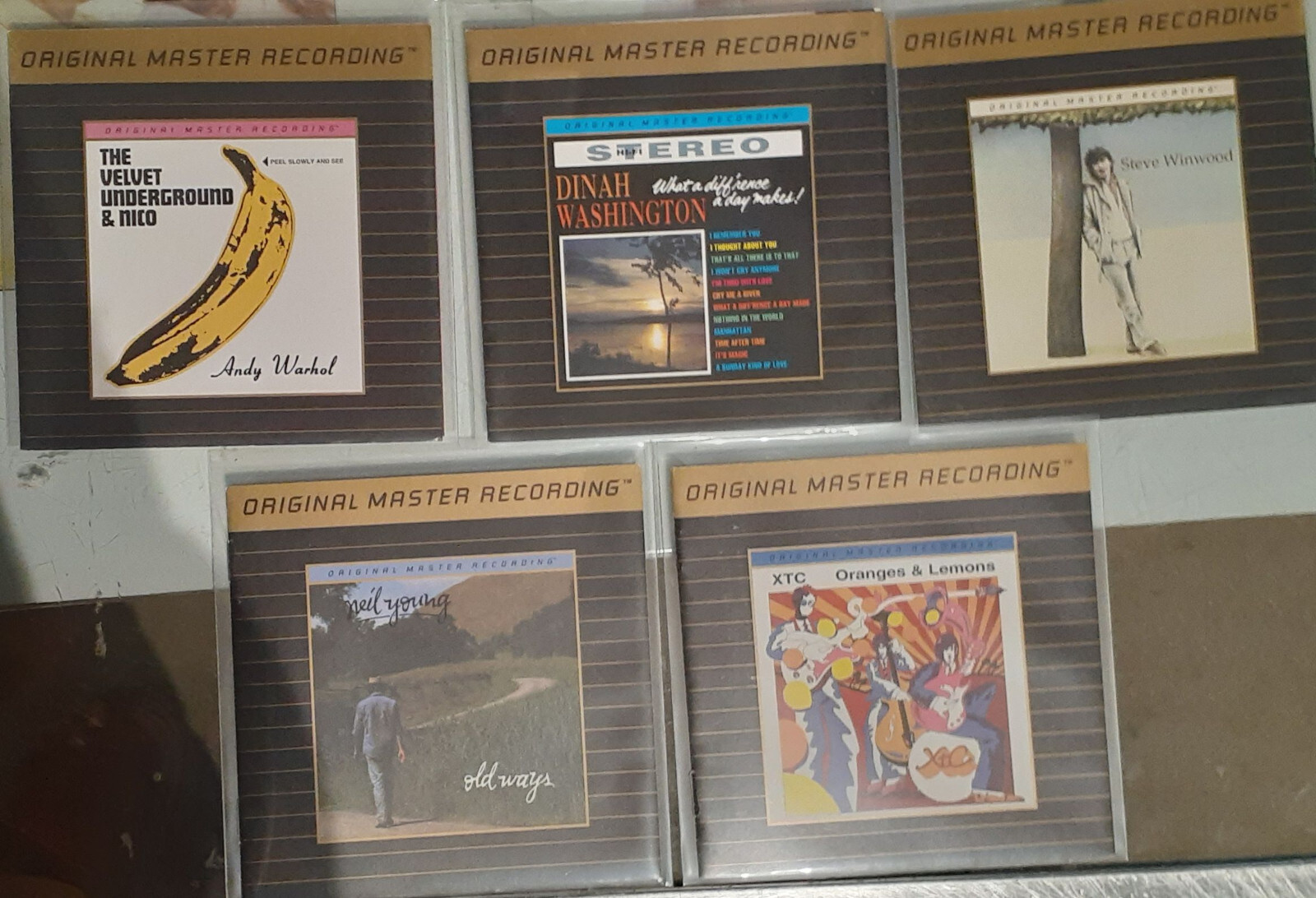 Mobile Fidelity Original Master Recording, CD Inserts, 41 titles ...