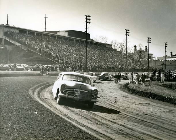 Nascar Lakewood Speedway 1954 Motor Racing Old Photo | eBay Australia