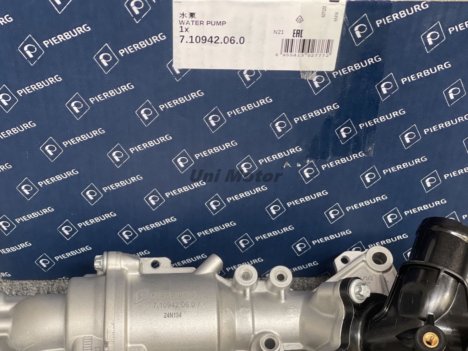 Pierburg Water Cooling Pump 2742000900 for Mercedes C300 4Matic Sedan 2 ...