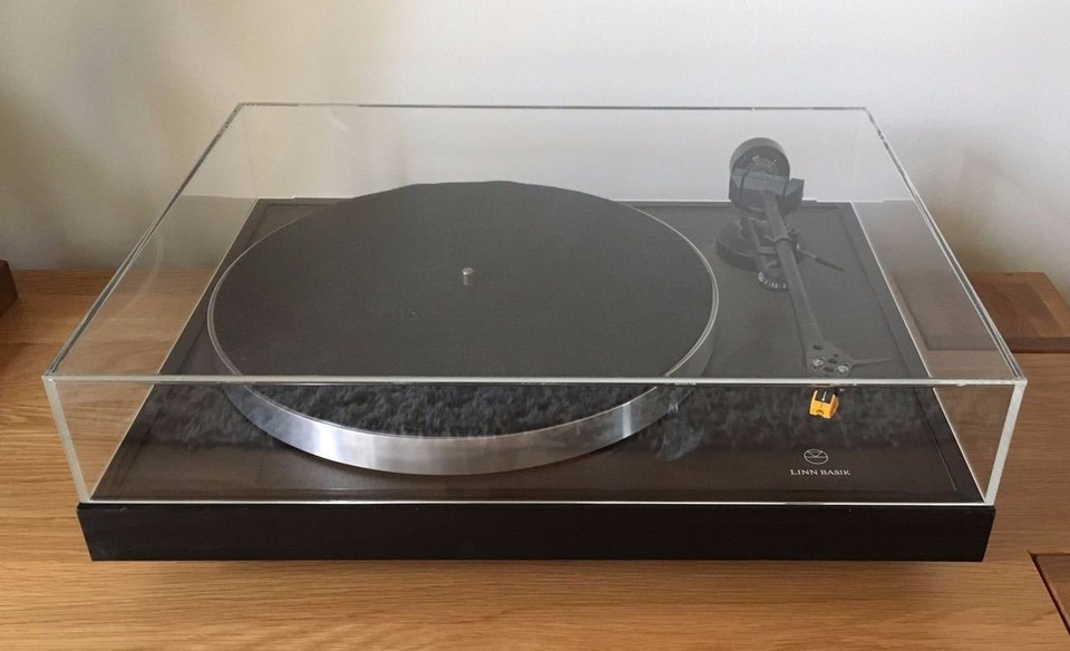 LINN SONDEK LP12 AXIS BASIK ACRYLIC RECORD PLAYER TURNTABLE DUST COVER ...