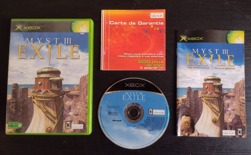 MYST III EXILE : JEU Microsoft XBOX UbiSoft COMPLET | eBay