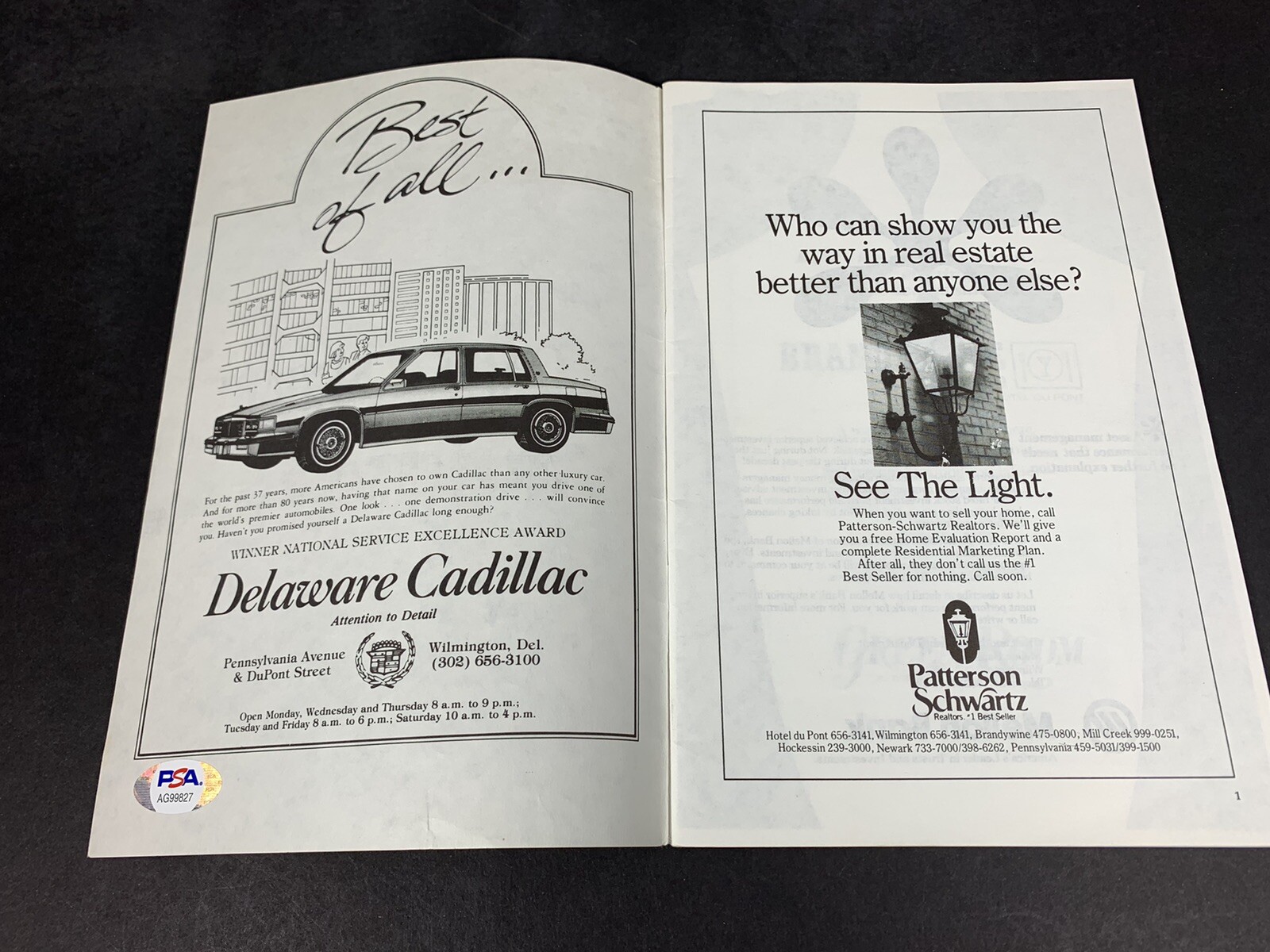 Robert Reed "The Brady Bunch" & Gabe Kaplan Autograph Program, PSA/DNA ...