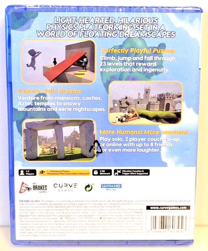 PS5 Human Fall Flat Dream Collection PlayStation 5 BRAND NEW SEALED | eBay