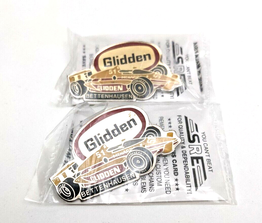 Gary Bettenhausen #51 Glidden Indianapolis Indy 500 Collector Lapel Pin ...