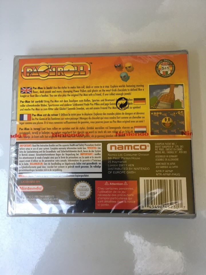 Pac'N Roll For Nintendo DS, DSi & 2DS (New & Sealed) 45496462307| eBay
