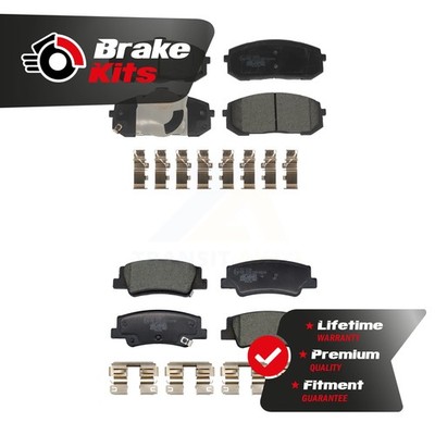 Front Rear Ceramic Brake Pads Kit For 2020-2023 Hyundai Sonata 2021 ...