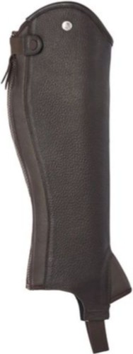 Ladies’ Stay Tight Leather Half Chaps, Brown, Large NWT | eBay