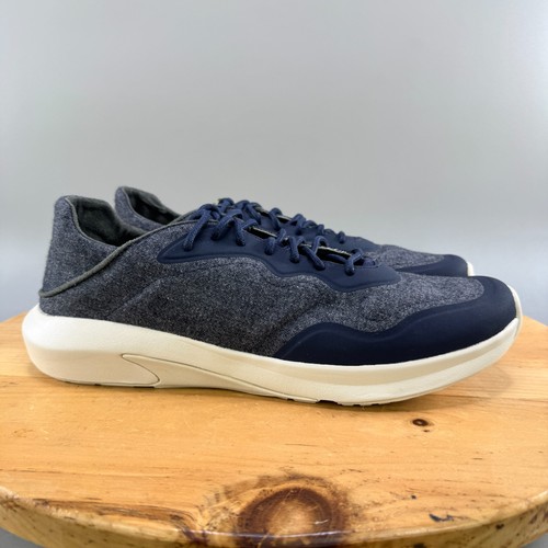 OluKai Koheo Hulu Men’s Size 10 Shoes Navy Blue Wool Convertible ...