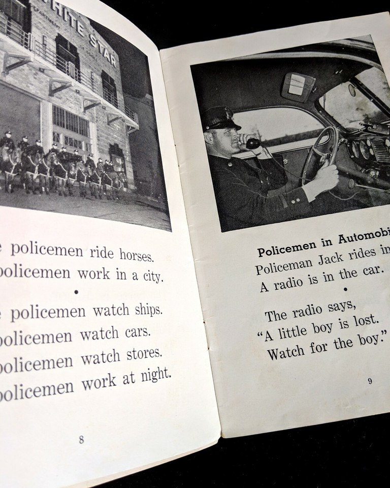 Vintage 1941 "Policemen" Book POSTER (up to 24" x 36") - Cops - Police ...
