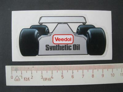 Veedol Synthetic Oil Auto Rennsport Sticker Aufkleber Reklame Werbung ...