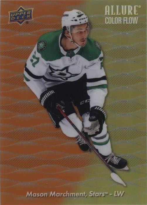 2023-24 Upper Deck Allure - Color Flow Mason Marchment #CF-27 Orange ...