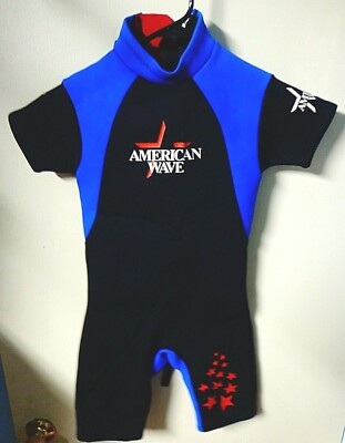 3mm American Wave SIZE Junior 3 Scuba Diving Wetsuit Dive Snorkel 1 ...