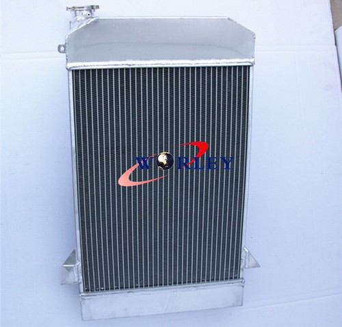 3 ROW ALUMINUM ALLOY RADIATOR TRIUMPH TR2/TR3/TR3A/TR3B MT + 2X FANS | eBay