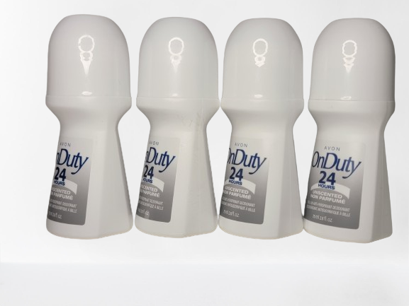 6-Avon ON DUTY 24 HOURS UNSCENTED Roll-on Deodorant 2.6oz | eBay