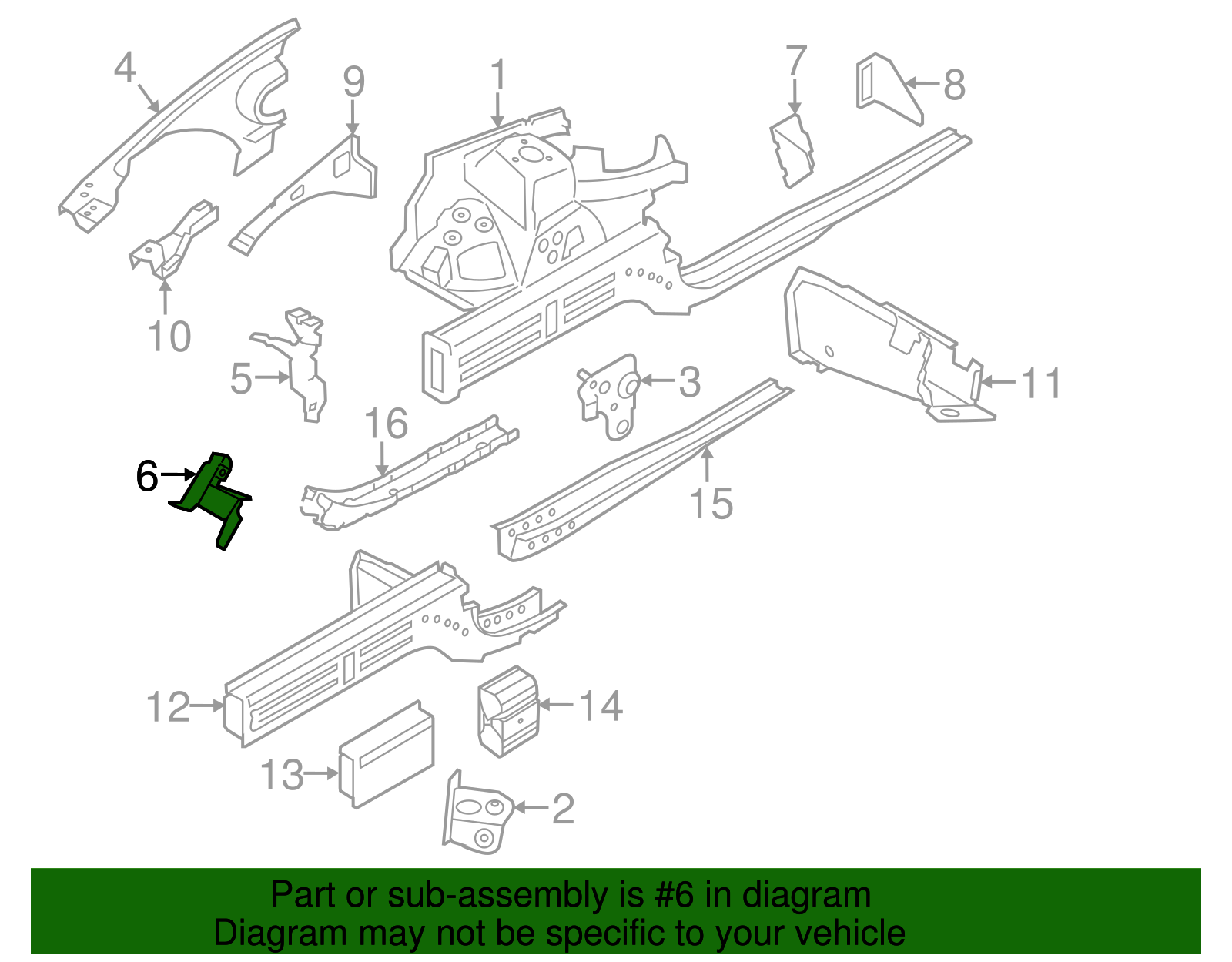 BMW 41127145362 Genuine OEM Factory Original Upper Rail Bracket for ...