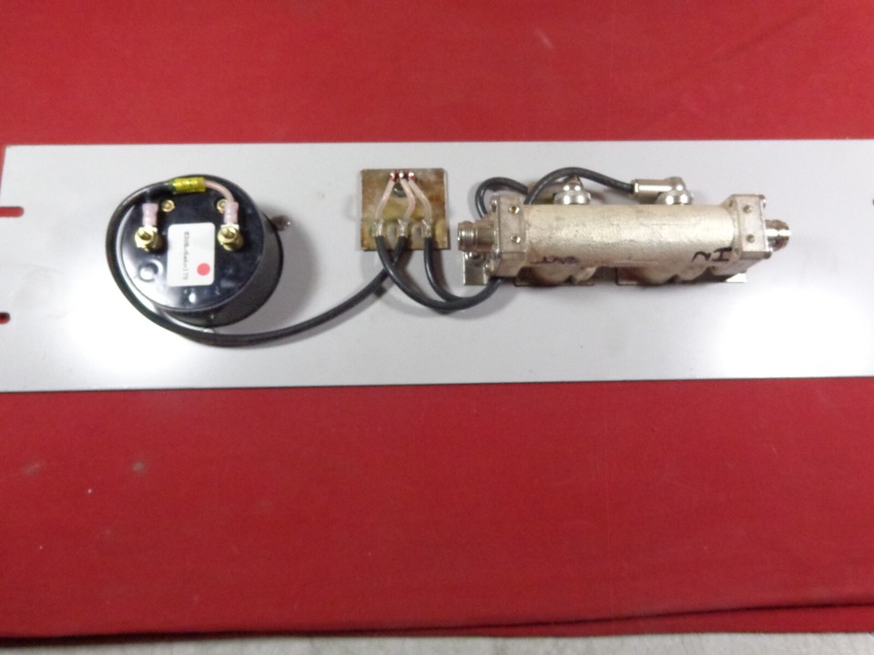 Bird Thruline 4522 Radio Repeater 19" rack mount Panel Wattmeter w/ No ...