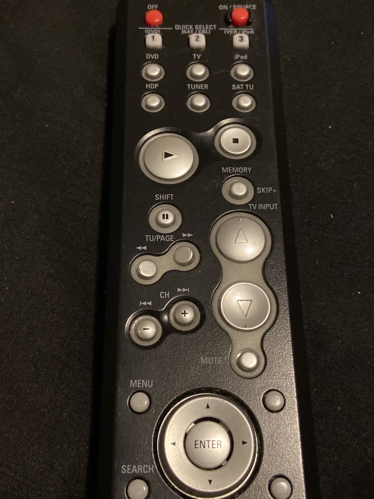 Genuine DENON RC-1117 Dual-Sided OEM Remote Control / AVR 688 790 890 ...