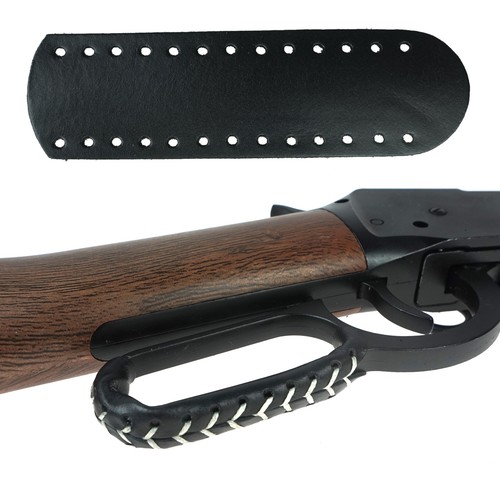 Leather Rifle Lever Action Cover Wrap For Winchester Ruger Marlin Rossi ...