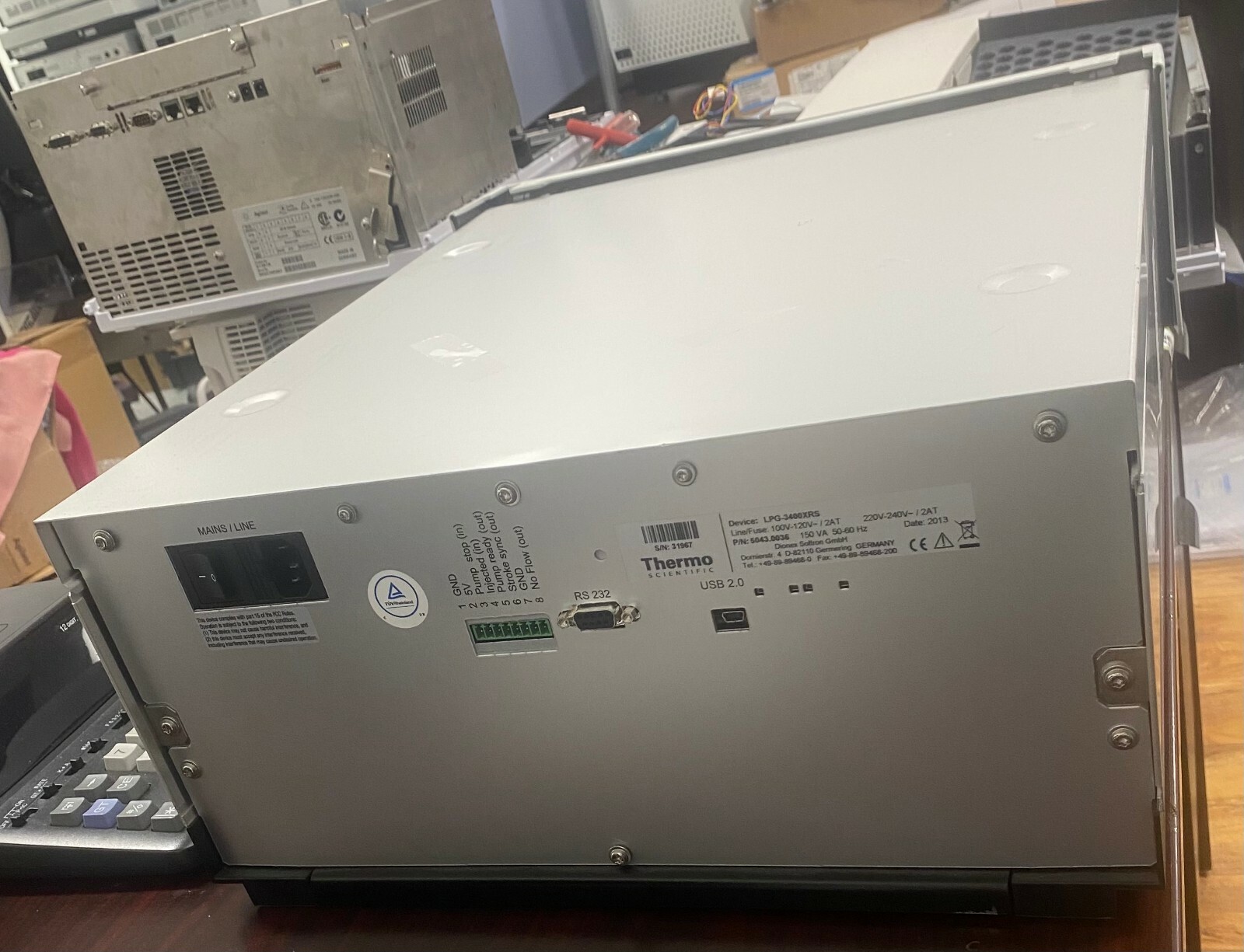 Thermo Scientific Dionex UltiMate 3000 XRS Pump UHPLC Focused | eBay