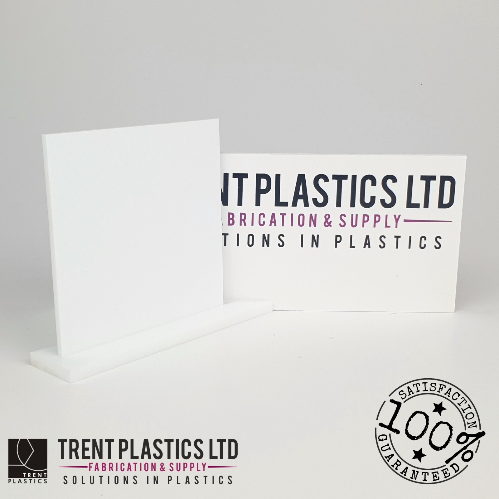 White Acrylic Perspex Sheet Colour Cut to Size Panel Plastic Matt Satin ...