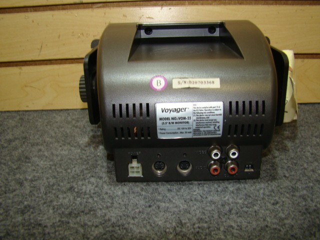 Voyager VOM-55 B/W RV Monitor USED