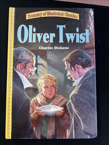 Oliver Twist Hardcover Book Charles Dickens Treasury Of Illustrated ...