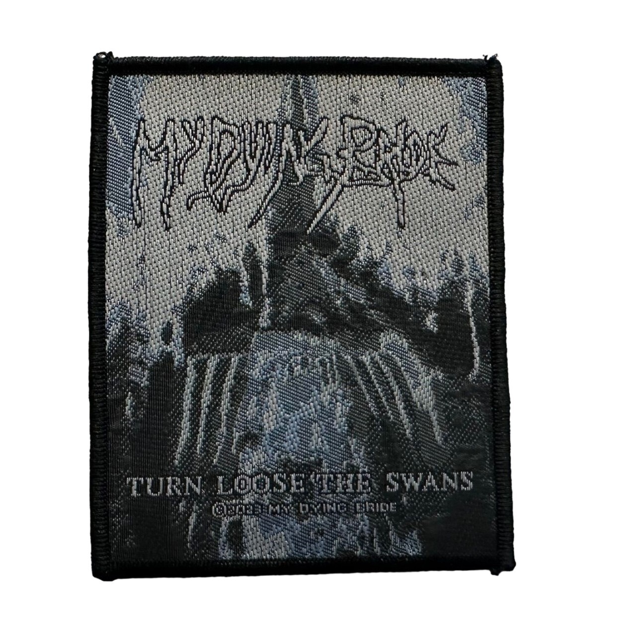 My Dying Bride Turn Loose The Swans Woven Sew On Battle Jacket Patch ...