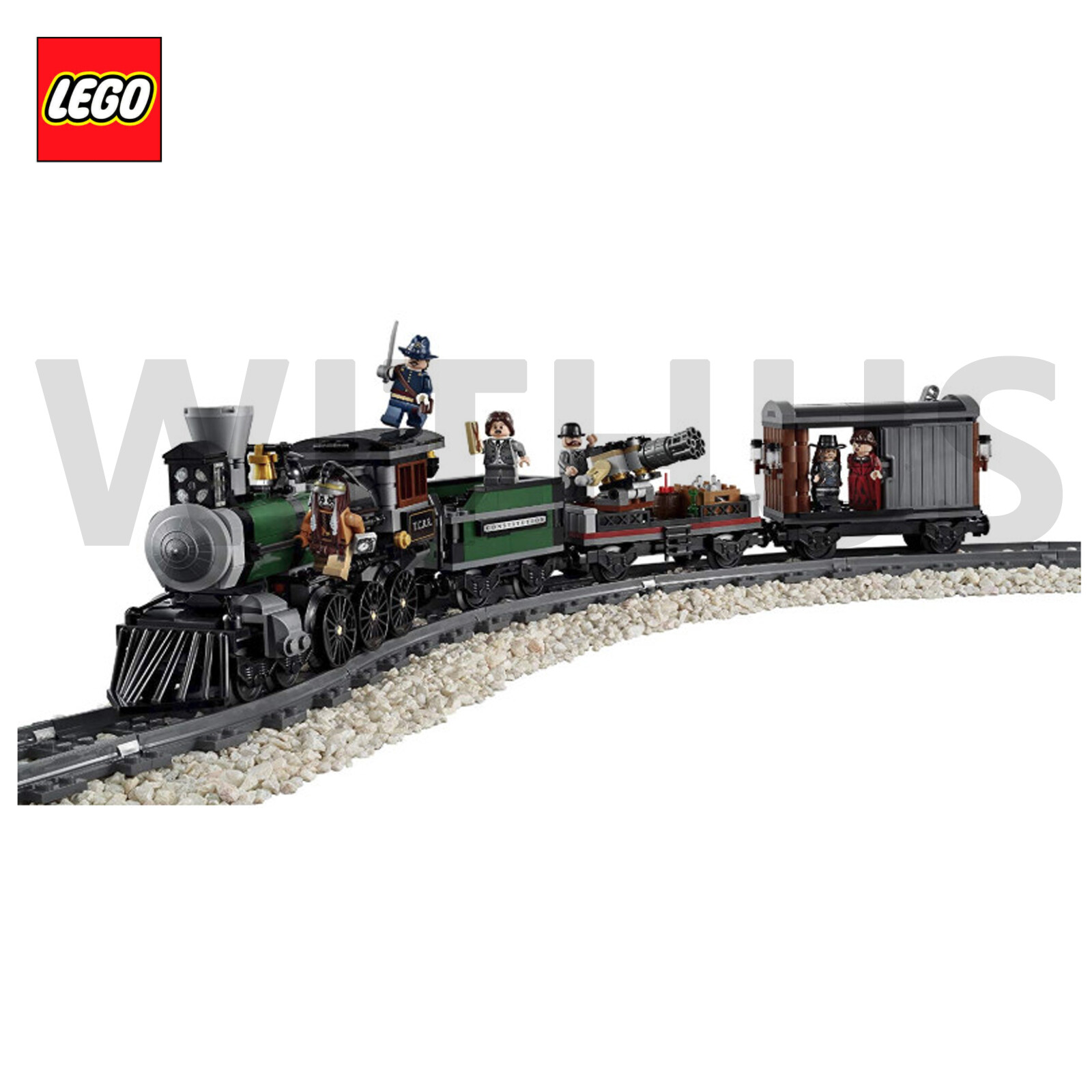LEGO The Lone Ranger: Constitution Train Chase (79111) for sale online ...