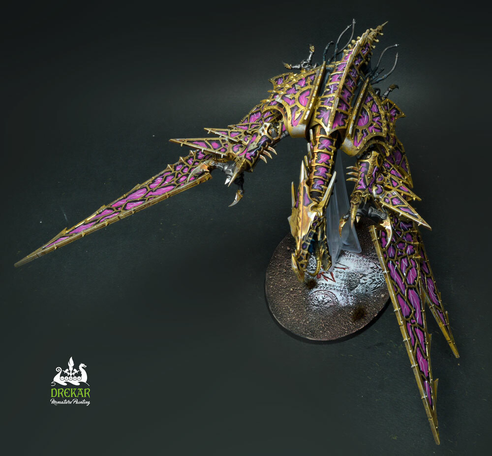 Heldrake chaos space marines warhammer 40K ** COMMISSION ** painting | eBay