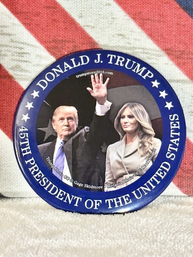 Donald Trump 2016 Presidential Campaign Political Pin-Back Button - 3 ...