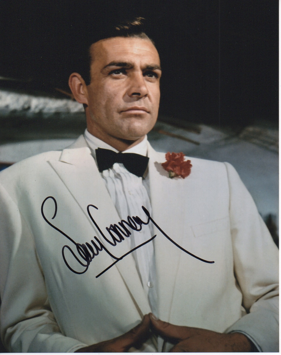 SEAN CONNERY Signed 10x8 Photo JAMES BOND GOLDFINGER & DR NO COA | eBay