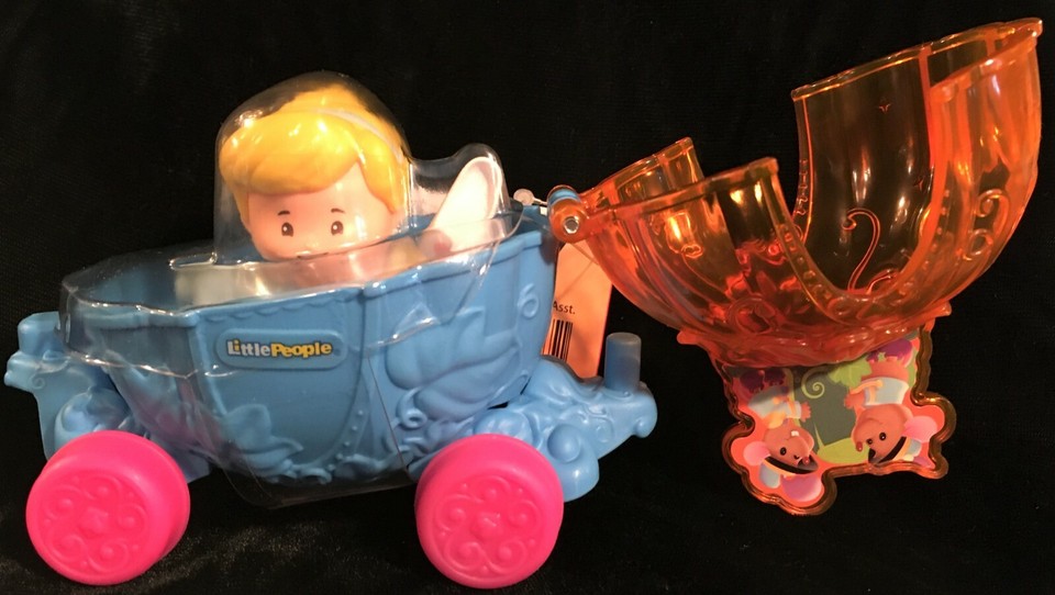 Fisher Price Little People NEW! Disney CINDERELLA Princess Parade FLOAT ...