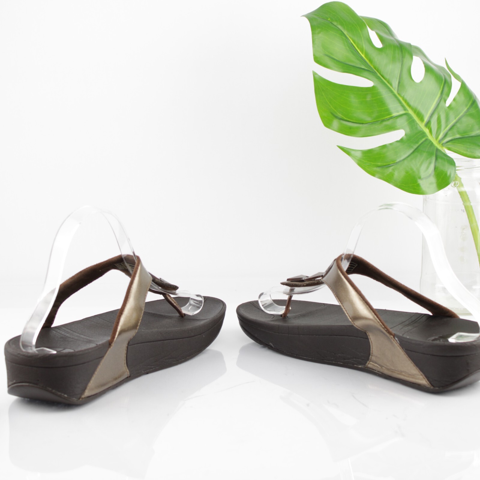 Fitflop Walkstar Sandal Women's Size 9 Thong Slide Go… - Gem