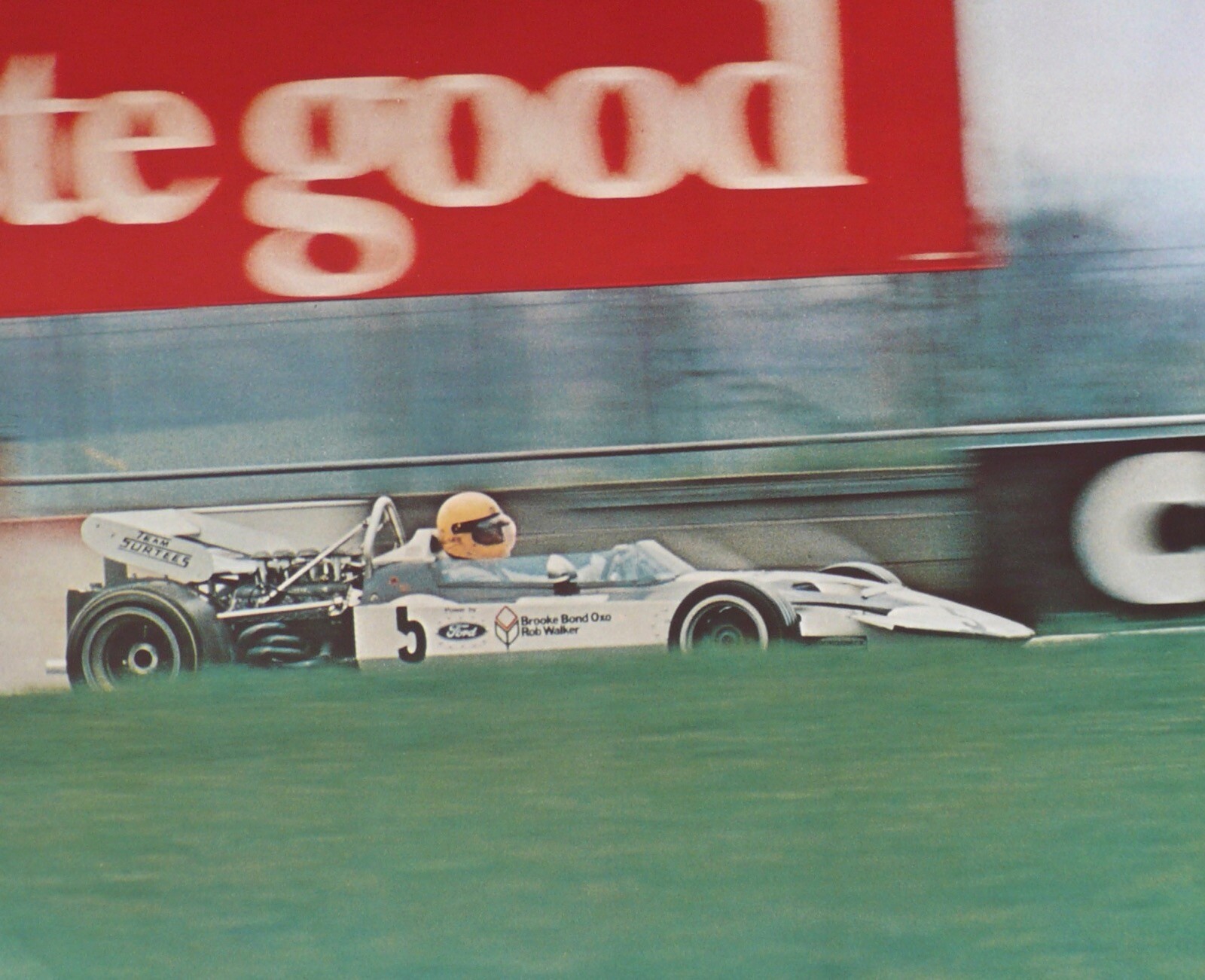 1971 Silverstone Alan ROLLISON SURTEES TS7 JESSE ALEXANDER 13x16 Photo ...