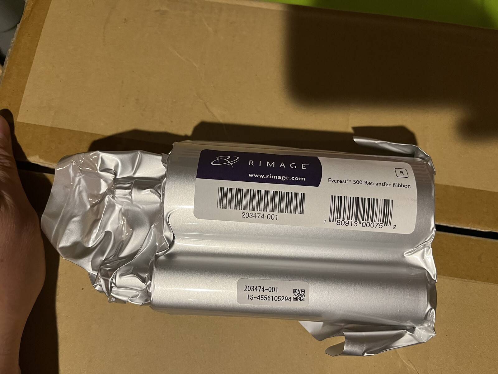 Rimage Everest 500 Retransfer Ribbon 203474-001 Genuine Sealed Package ...